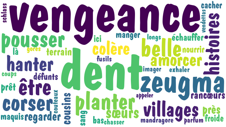 Poème Vengeance: Vengeance, (200876)