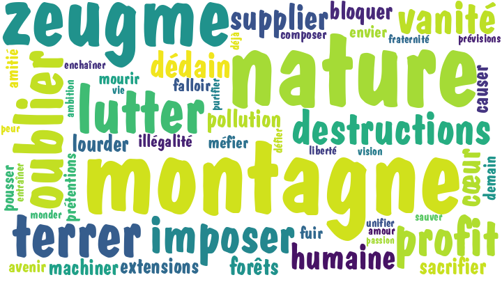 Poème Nature: Montagne De Lure (206687)
