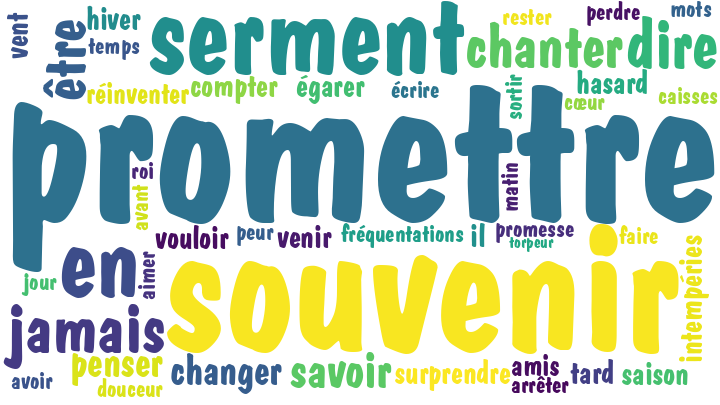 Poème Promettre: Souviens Toi De Mon Serment (207451)
