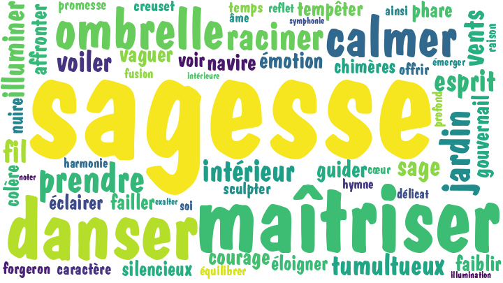 Poème Sagesse: La Danse De L’equilibre (206887)